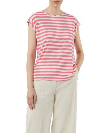 Comma T-Shirt mit Streifen Muster