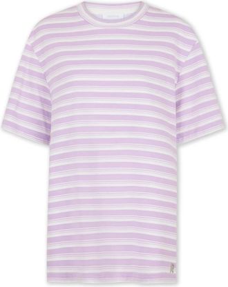 Paco Rabanne Femme, Tops, Violet, Taille: 36 FR T-shirt oversize en jersey de coton