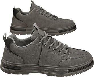 Generic Baskets larges pour homme - Chaussures de travail populaires &agrave; fond plat - Respirantes - Antid&eacute;rapantes - Chaussures de travail basses - Chaussures d&eacute;