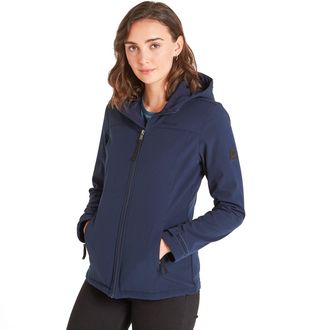 TOG24 Keld Softshelljacke Damen Wasserdicht Regenjacke Fleece Gef&uuml;tterte &Uuml;bergangsjacke Leichte Atmungsaktiv Wanderjacke Fahhradjacke mit Kapuze zum Laufen,