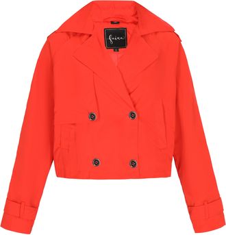 Faina Jacke Frauen Rot