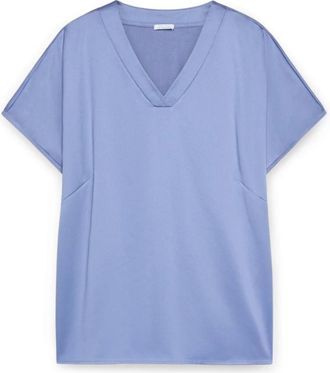 Fiorella Rubino Damen, Blusen & Hemden, Blau, SGr&ouml;&szlig;e