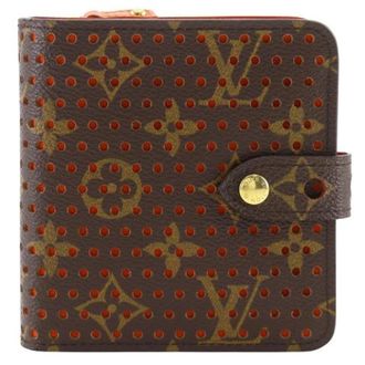 Louis Vuitton Pre-owned Kompakte Rei&szlig;verschluss Monogram Brieftasche - - Pre-owned - Damen - Braun - ONE SIZE