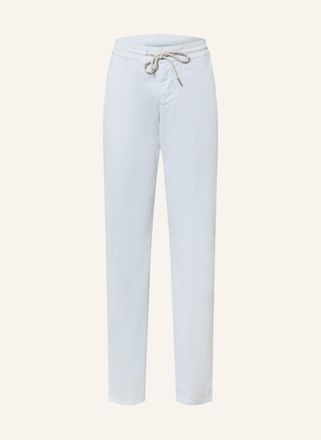 Alberto Golfhose Clara - Light Cotton blau