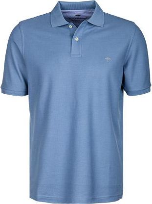Fynch-Hatton Fynch-Hatton Herren Polo-Shirt blau Baumwoll-Piqu&eacute;