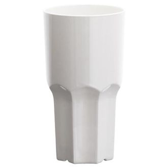 Garcia de Pou Garcia de Pou 12 Stück - Stapelbare Becher, 460 ml, Ø 8,2/6,2 x 15,1 cm, Weiß, Polycarbonat