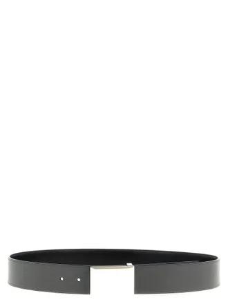 Givenchy Reversible Calf Leather Belt - Black