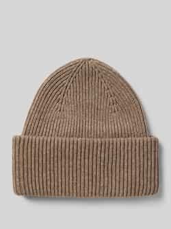 Profuomo Beanie aus Woll-Mix mit Modal-Anteil