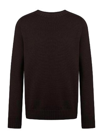 Dondup Pull Col Rond - Marron