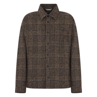 Fedeli Karierter Einreiher-Blazer - - Jackets - Herren - Braun - M