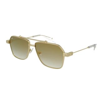 John Richmond Goldene Sonnenbrille mit Verlaufsgl&auml;sern - - Accessories - Herren - Gelb - ONE SIZE