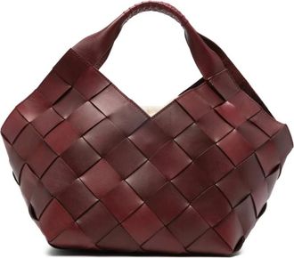 Dragon Diffusion Femme, Sacs, Brun, Taille: ONE Size Woven-Design Tote Bag