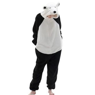 Generic Combinaison &agrave; capuche en polaire pour femme - V&ecirc;tement de nuit confortable et chaud &agrave; capuche de couleur unie - Combinaison &eacute;paisse d&eacute;contract&eacute;e &agrave; fer