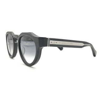 Matsuda Elegante Matte Schwarze Panto-Sonnenbrille - - Accessories - Herren - Schwarzk - ONE SIZE