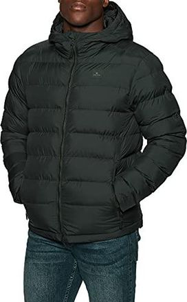 Rip Curl Hommes Anti Series Elite Puff Hood Coat Jacket - Noir - Traitement d&eacute;perlant DWR