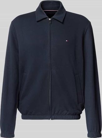 Tommy Hilfiger Regular Fit Sweatjacke aus reiner Baumwolle