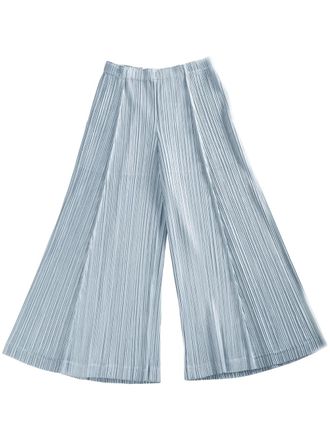 Pleats Please Issey Miyake pleated trousers - Gris