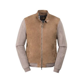 Moorer Homme, Vestes, Brun, Taille: 2XL Blouson Bomber Hybride