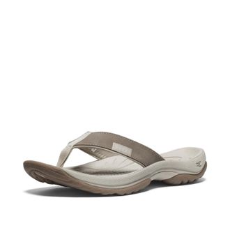 Keen Damen KONA FLIP TG Flipflop, Brindle Silver Birch, 37.5 EU