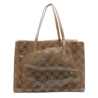 Ferragamo Pre-owned Pouch Tote Bag - - Pre-owned - Damen - Braun - ONE SIZE