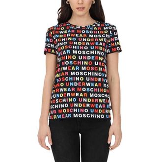 Moschino A19129 T-shirt - - Tops - Damen - Mehrfarbig - XS