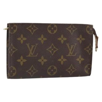 Louis Vuitton Pochette en toile Pre-owned - Femme - Pre-owned - Brun - Taille: ONE Size