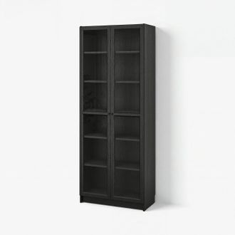 IKEA BILLY / OXBERG B&uuml;cherregal mit Vitrinent&uuml;ren