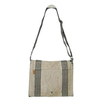 Herm&egrave;s Pre-owned Schultertasche aus Stoff - - Pre-owned - Damen - Wei&szlig; - ONE SIZE