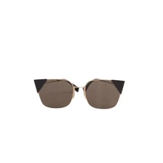 Fendi Pre-owned Metal Sonnenbrillen - - Pre-owned - Damen - Braun - ONE SIZE