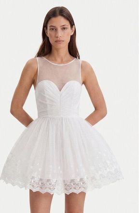 Bardot Bardot Coctailkleid Hilda Hoop 60223DB Wei&szlig; Regular Fit