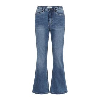 Kaffe Flared Jeans - - Jeans - Damen - Blau - W29 L32