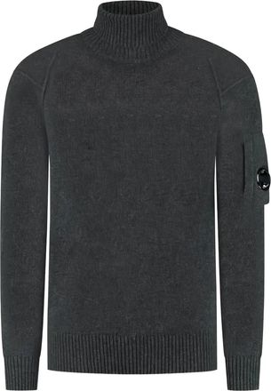 C.P. Company pull à détail de lentille - Gris