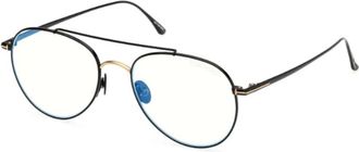Tom Ford unisex, Accessoires, Noir, Taille: 53 MM Ft6040-B Aviator Frame