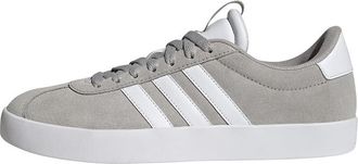 adidas Damen VL COURT 3.0 SHOES, Grey Two / Cloud White / Silver Metallic, 43 1/3 EU
