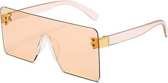Generic Lunettes de soleil tendance sans cadre pour décoration de fête pour hommes et femmes (couleur : C, taille : 1) 2026