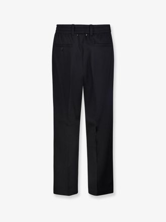 Golden Goose Mens Trousers Isiah Black Virgin Wool