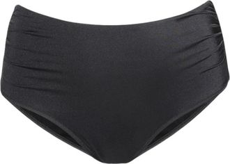 Fiorella Rubino Femme, Maillots de bain, Noir, Taille: 36 FR Culotte Drap&eacute;e avec Liens