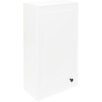 Puma Naturel Niedriger Badezimmerschrank Natural Forli 40x78,5x22 cm wei&szlig; (FORLIN40BI)