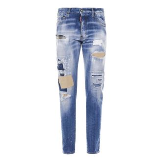 Dsquared2 Slim-fit Jeans mit Bleach-Effekt - - Jeans - Herren - Blau - L