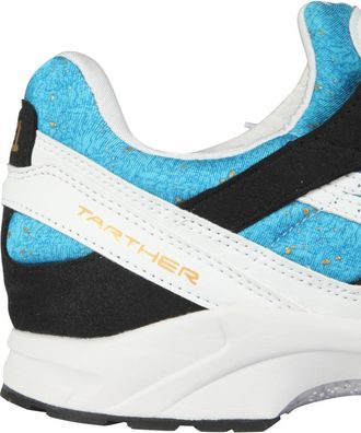Comme Des Gar&ccedil;ons Mix Fabric Sneakers - Blue