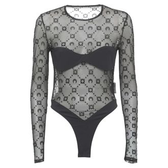 Marine Serre Damen, Oberteile, Schwarzk, SGr&ouml;&szlig;e