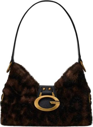 Guess Camden Mini Umh&auml;ngetasche - - Bags - Damen - Braun - ONE SIZE