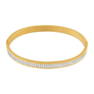 Dansk Copenhagen Vergoldetes CZ-Armband mit Steinen - - Accessories - Damen - Gelb - ONE SIZE