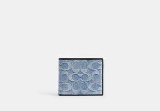 Coach 3-In-1-Portemonnaie Aus Loved-Signature-Denim