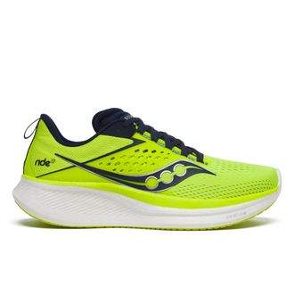 Saucony Ride 17 Herren-Sneaker, Canary/Bough, 46 EU