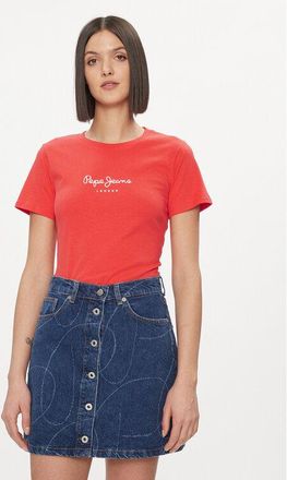 Pepe Jeans London T-Shirt Wendy PL505480 Rot Regular Fit