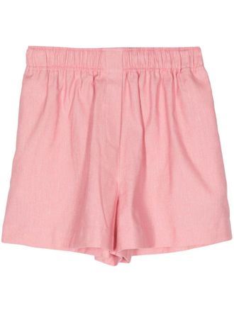 Elie Saab short à taille haute - Rose