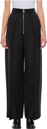 Khaite Damen, Hosen, Schwarzk, SGr&ouml;&szlig;e