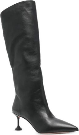Aquazzura Femme, Chaussures, Noir, Taille: 39 1/2 EU Lyla Boot 65