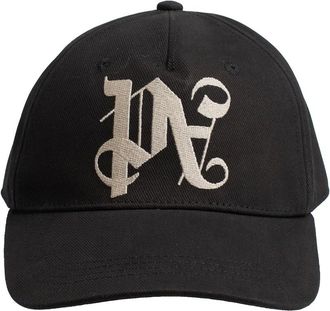 Palm Angels Homme, Accessoires, Noir, Taille: ONE Size PA Monogram Cap